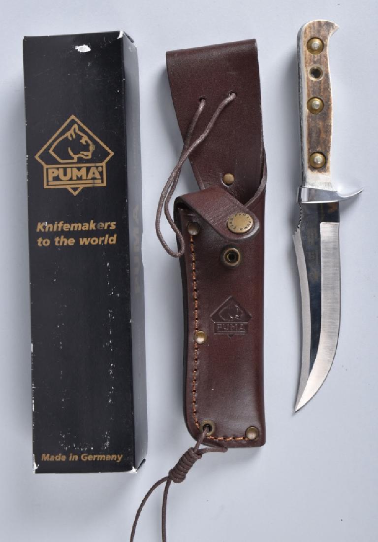 PUMA 6393, SKINNER KNIFE & SHEATH, BOXED