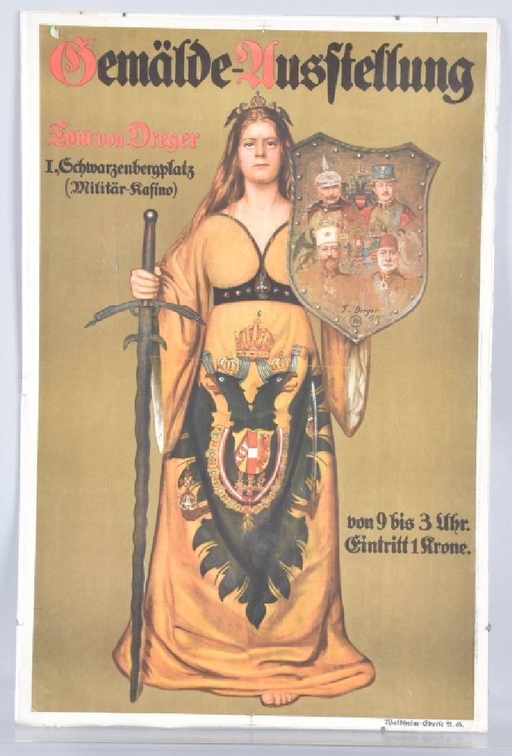 1917 GERMAN WW1 POSTER - Aug 26, 2017 | Milestone Auctions in OH
