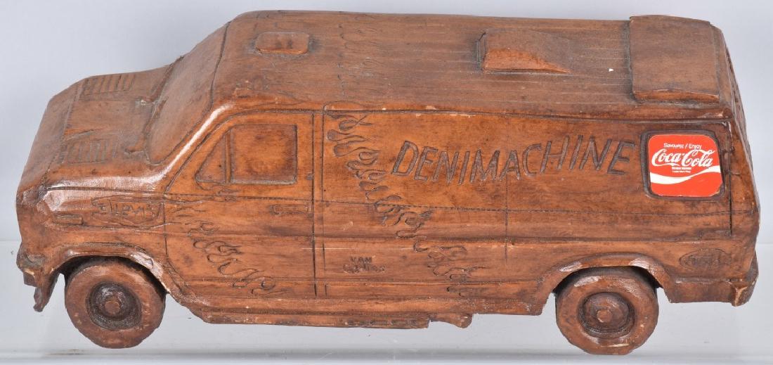 LEVIS DENIMACHINE VAN w/ COCA COLA ADVERTISING