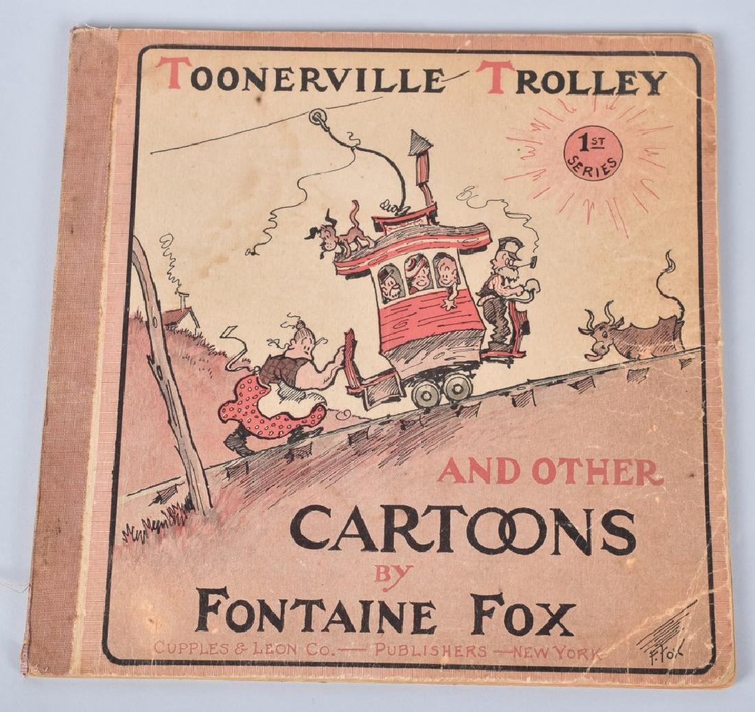 1921 TOONERVILLE TROLLEY CARTOON BOOK