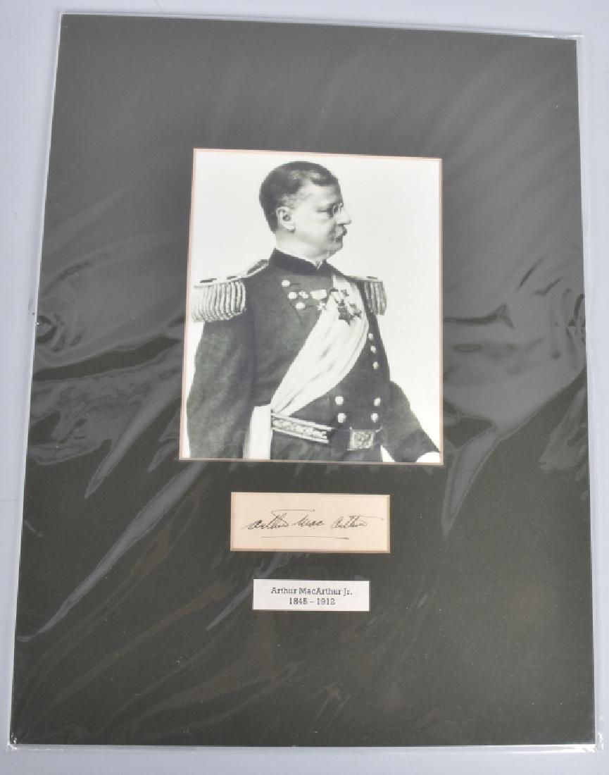General Arthur Macarthur Jr. Autograph