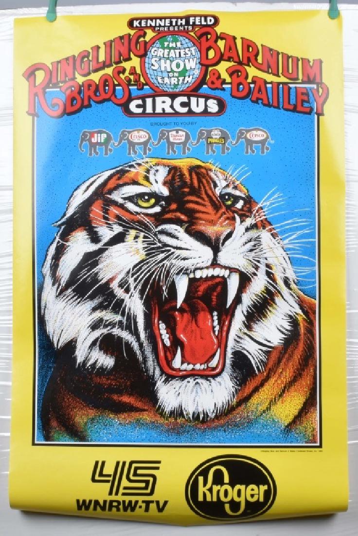8-VINTAGE CIRCUS ADVERTISING POSTERS