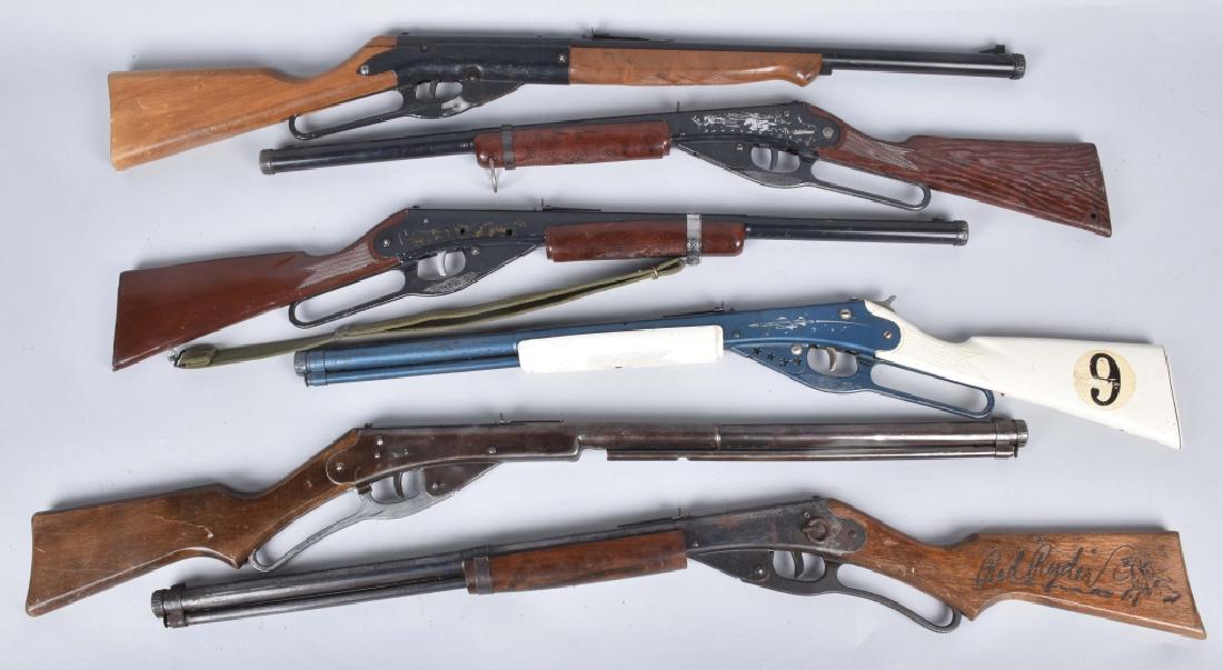 6 Vintage Daisy Bb Air Rifles