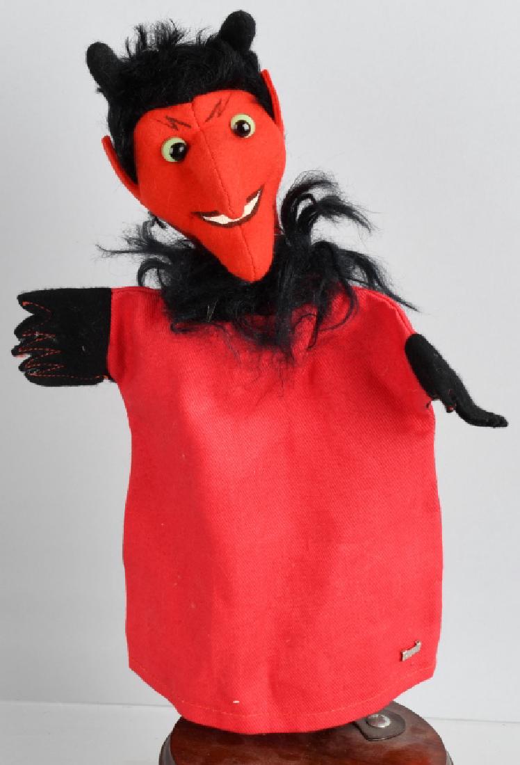 Vintage Kersa Devil Hand Puppet, Vintage