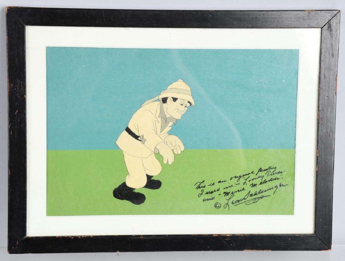 1940 LOONEY TUNES SPENCER TRACY ANIMATION CEL