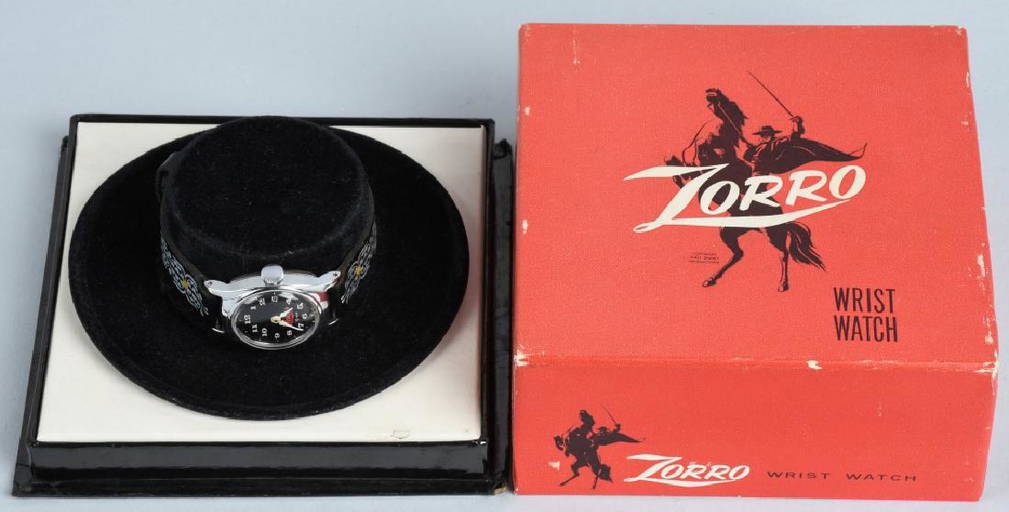 Vintage Us Time Zorro Watch Mib
