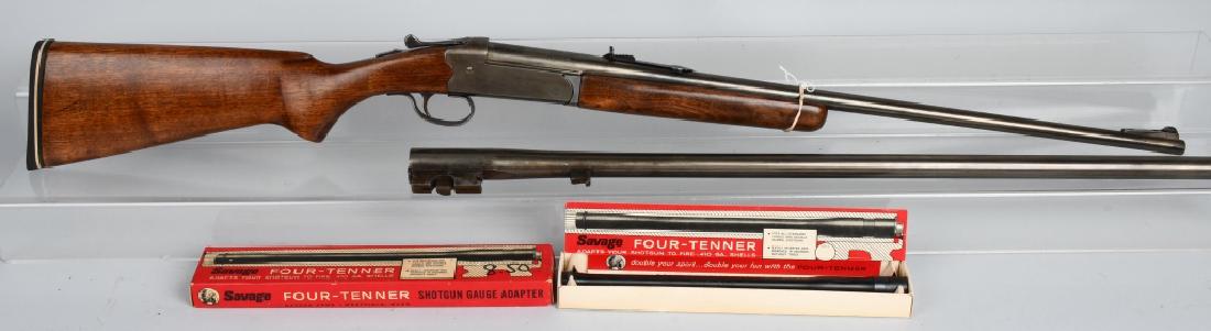 Savage Model 219 /220, 30 30 & 12 Ga. Rifle