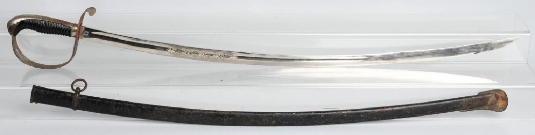 WWI IMPERIAL GERMAN BAVARIAN SABER ETCHED BLADE