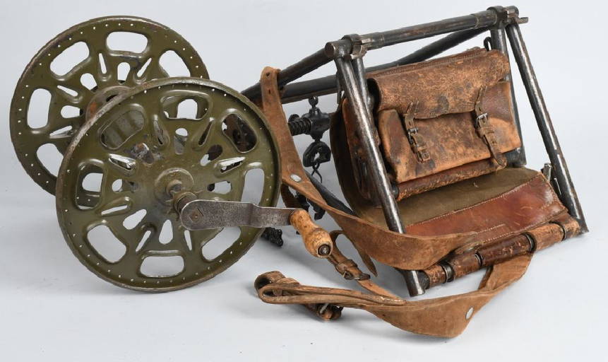 Wwii Nazi German Signal Corps Cable Equipment