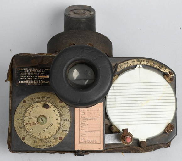 Wwii U.s. Army Air Force B 5 Drift Meter