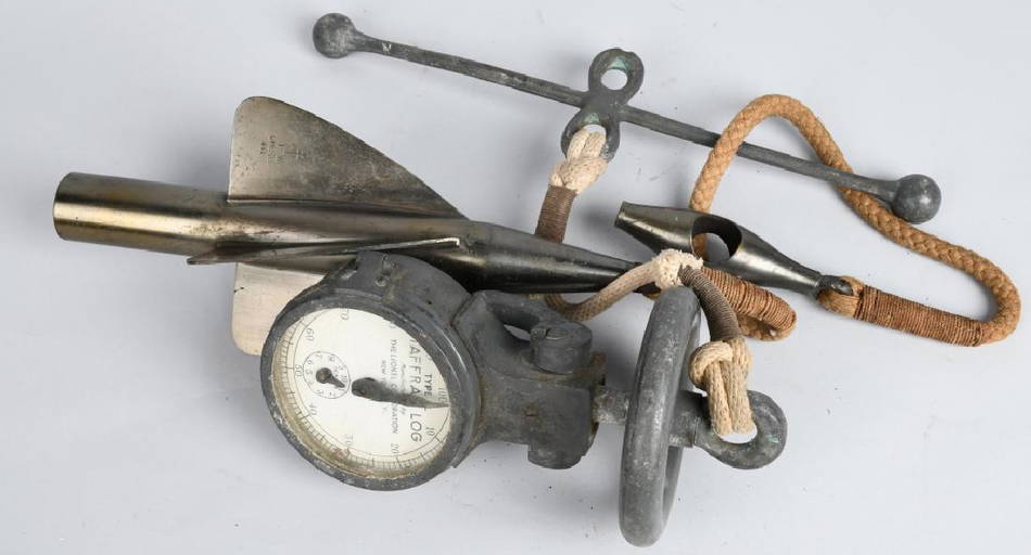 Us Navy Lionel Taffrail Ship Log