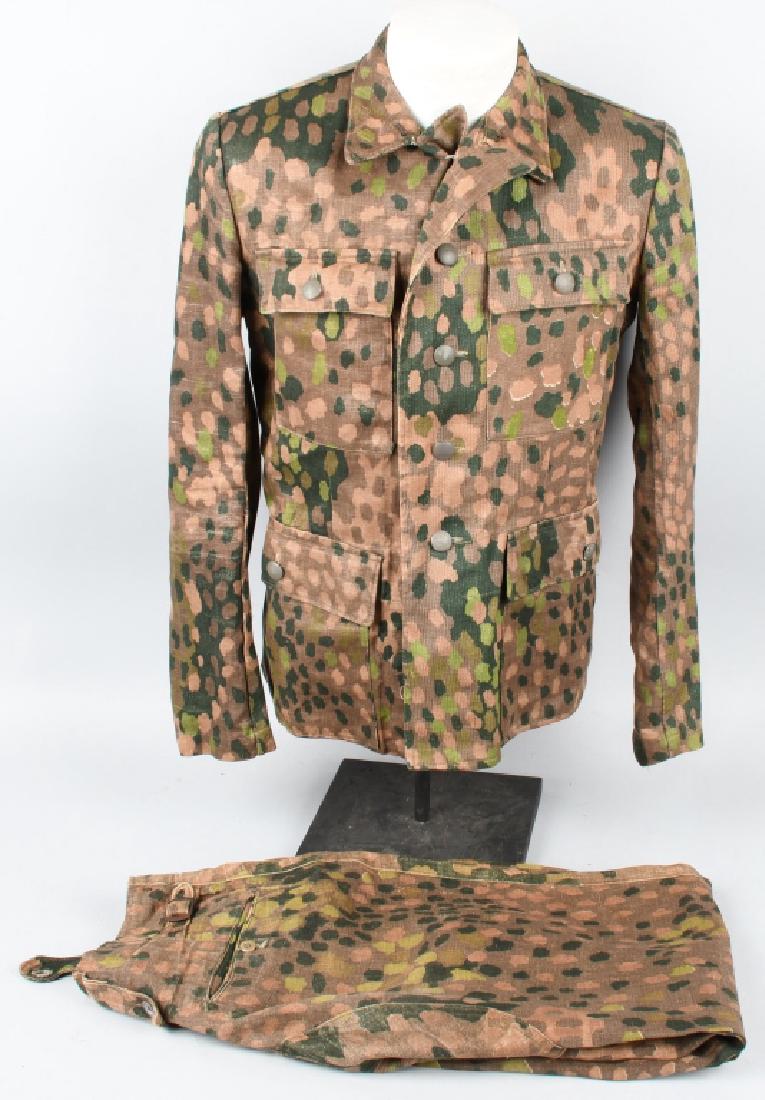 WWII GERMAN WAFFEN SS DOT PATTERN CAMOUFLAGE SUIT