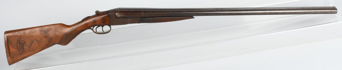 N. R. Davis 12 Ga Sxs Shotgun