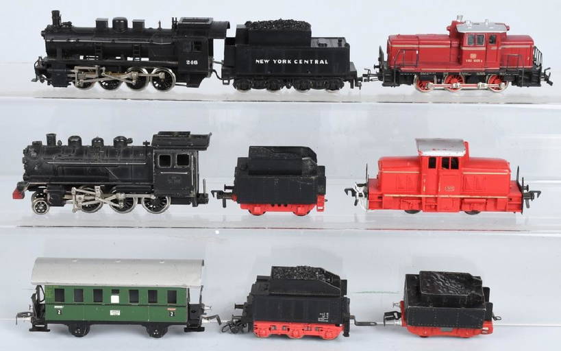 Marklin & Fleischmann H.o. Train Engines