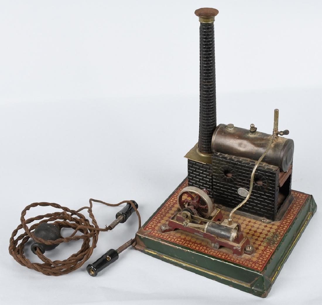 German Antique Ernst Plank Electric Steam Engine