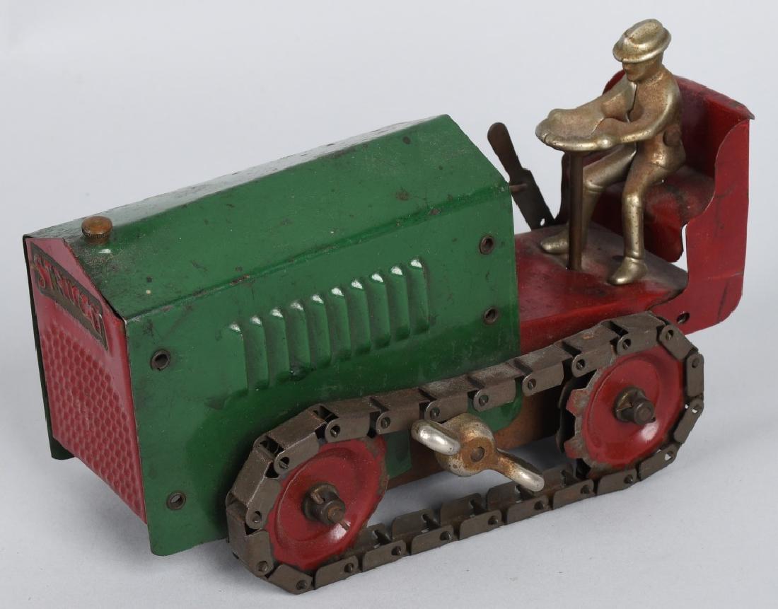 1920's Structo Clockwork Caterpillar Tractor