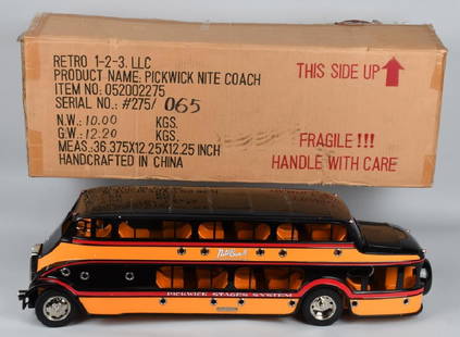 Retro 123 Pickwick Stage System Nite Coach Bus