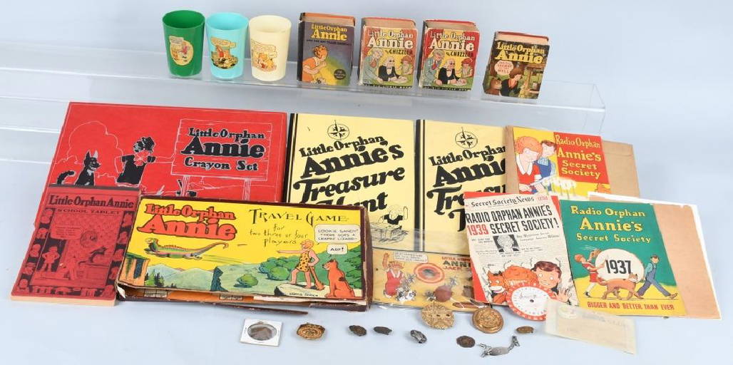 Vintage Orphan Annie Lot, Premiums & More