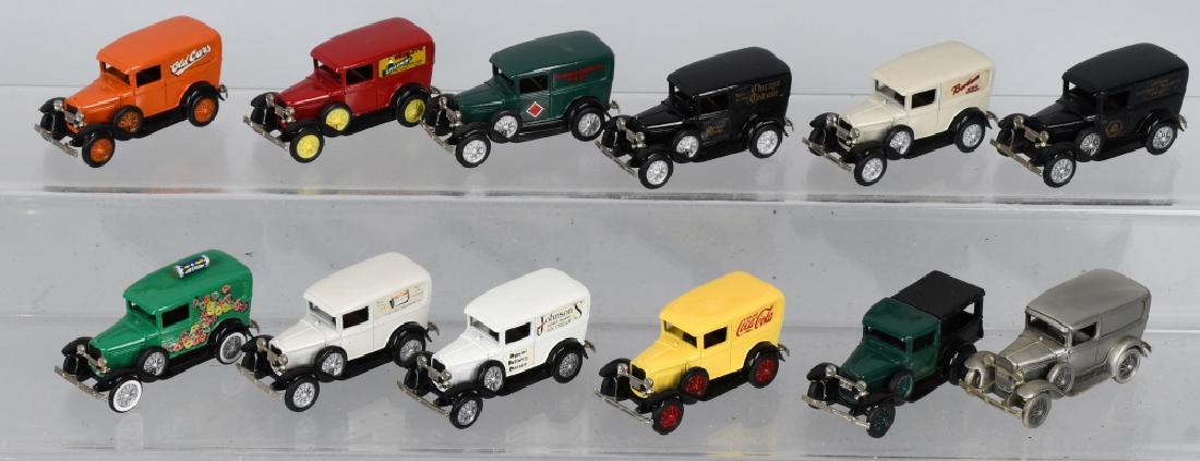 12 Nostalgia Miniatures Pewter Model A Delivery
