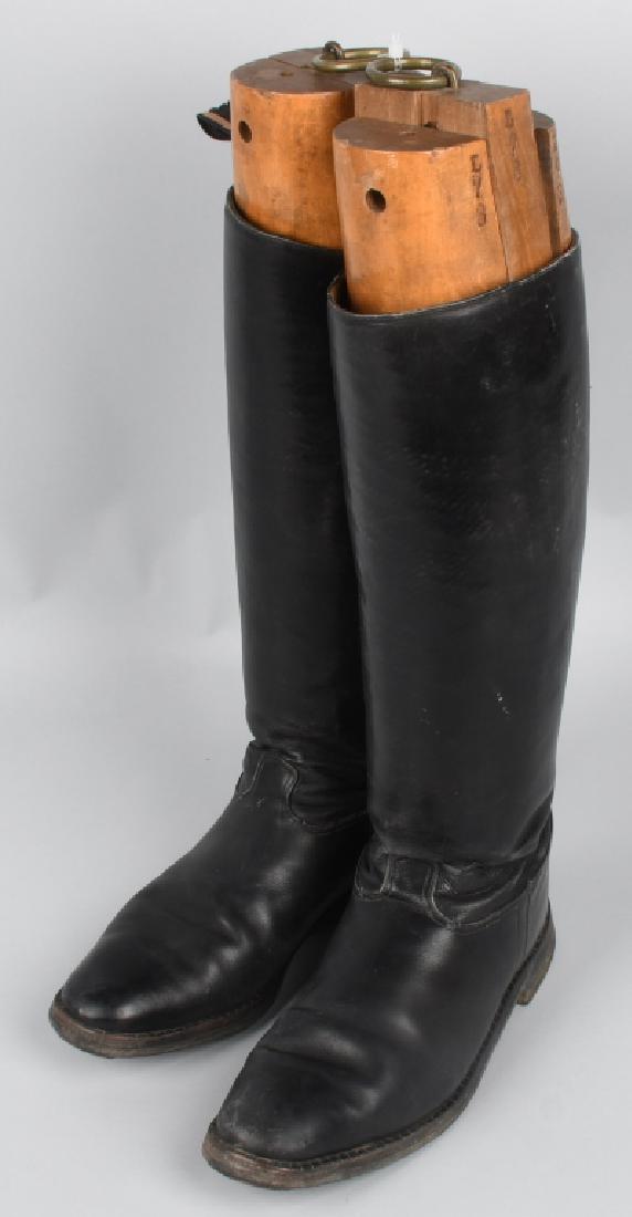 WWII NAZI GERMAN HIGH QUARTER OFFICERS BOOTS