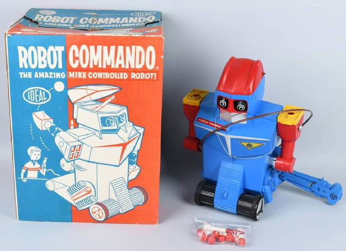 1962 Ideal Robot Commando W/ Box