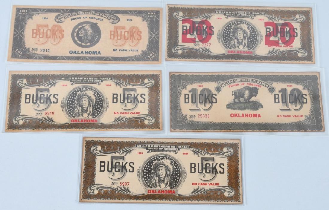5- MILLER BROTHERS 101 RANCH MONEY