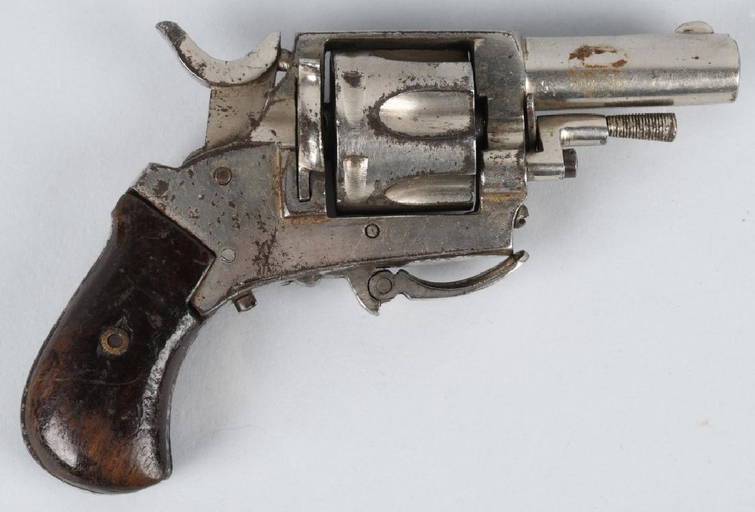 Antique Velo Dog Style 7.65mm Revolver W/ Coa