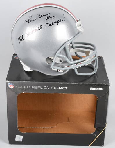 Ohio State Rex Kern National Champs Signed Helmet