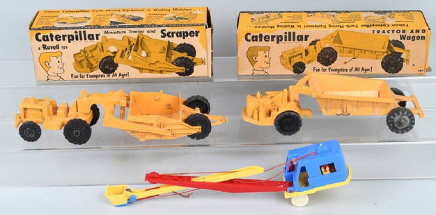 Vintage Hubley Road Scraper Construction Toy