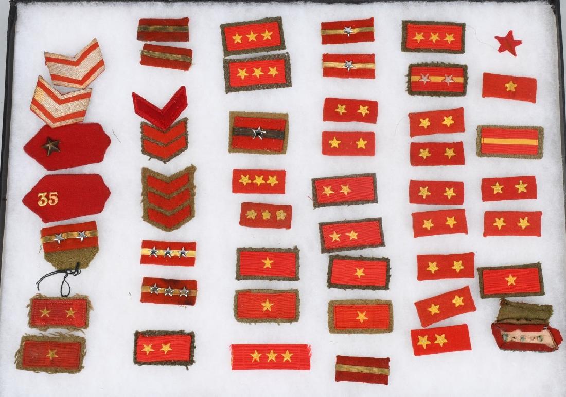 Wwii Japanese Rank Insignia Lot