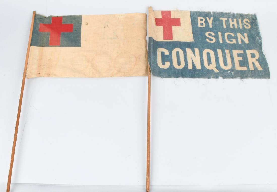 KU KLUX KLAN VINTAGE FLAG LOT