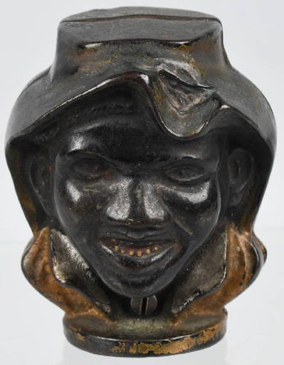 A.c. Williams Two Faced Boy Cast Iron Bank