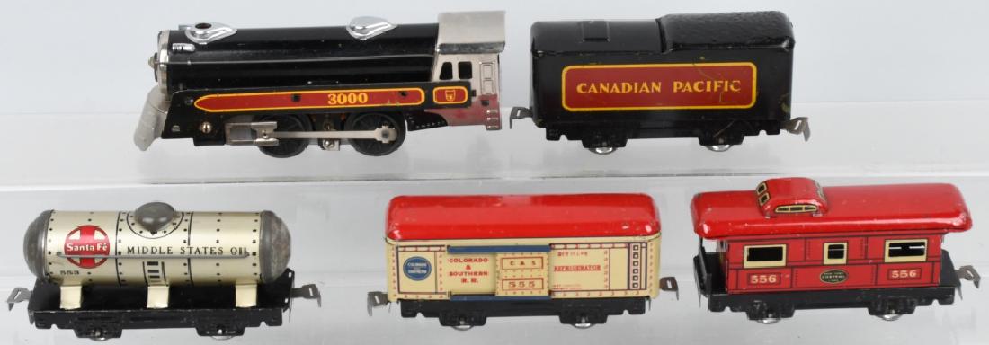 Marx Electric Canadian Pacific Train Set