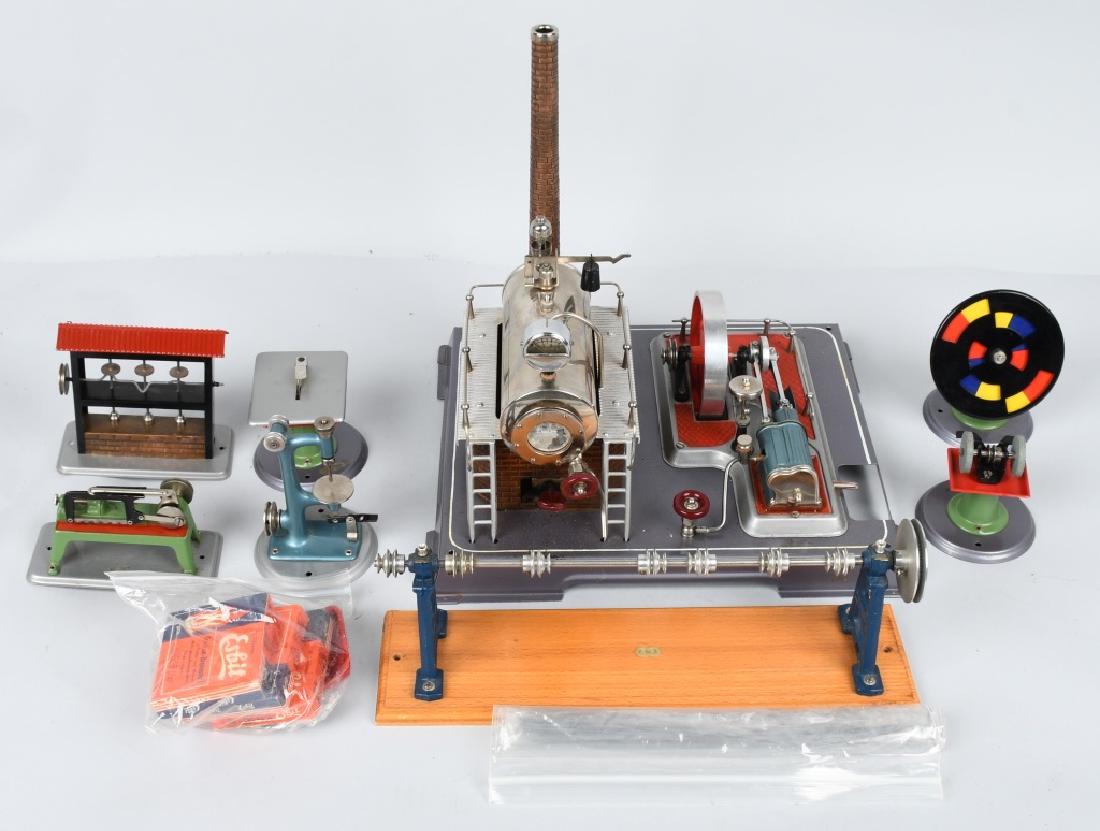 Large Wilseco Live Steam Engine & Accessories