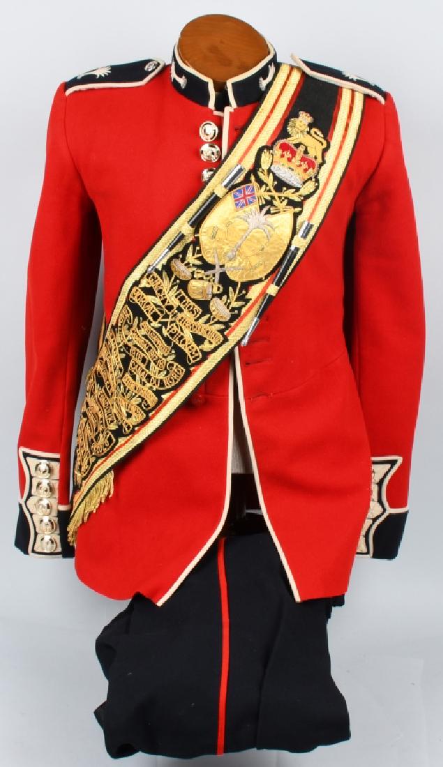 BRITISH WELSH GUARD BANDMASTER UNIFORM, SASH