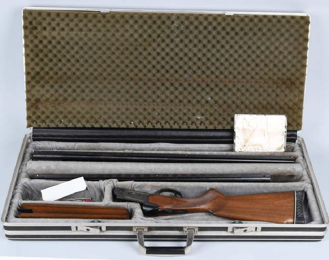 Valmet 412 12 Ga O/u Shotgun Set In Case