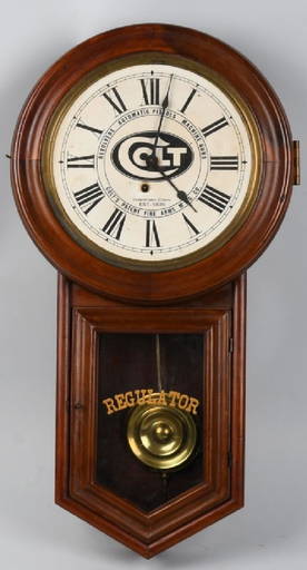 Colt Advertising Clock, Regulator By Bristol