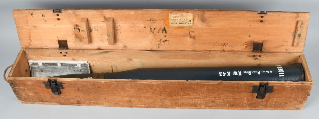 Tiger Ii Tank Round, 88 Kwk 43 In Original Crate