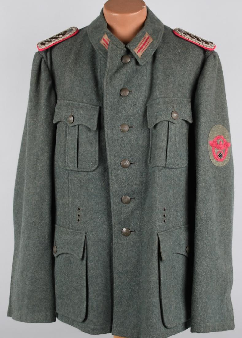 WWII NAZI GERMAN FEUERSCHUTZPOLIZEI TUNIC - Jan 19, 2019 | Milestone ...