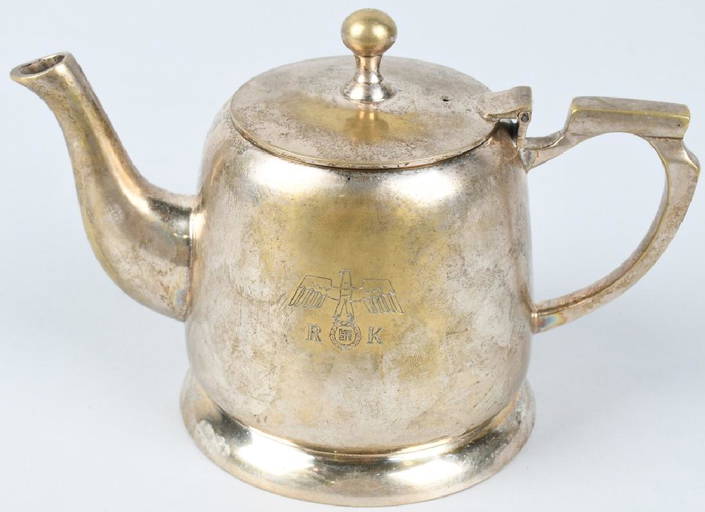 Wwii Nazi German Reichs Chancellery Marked Teapot