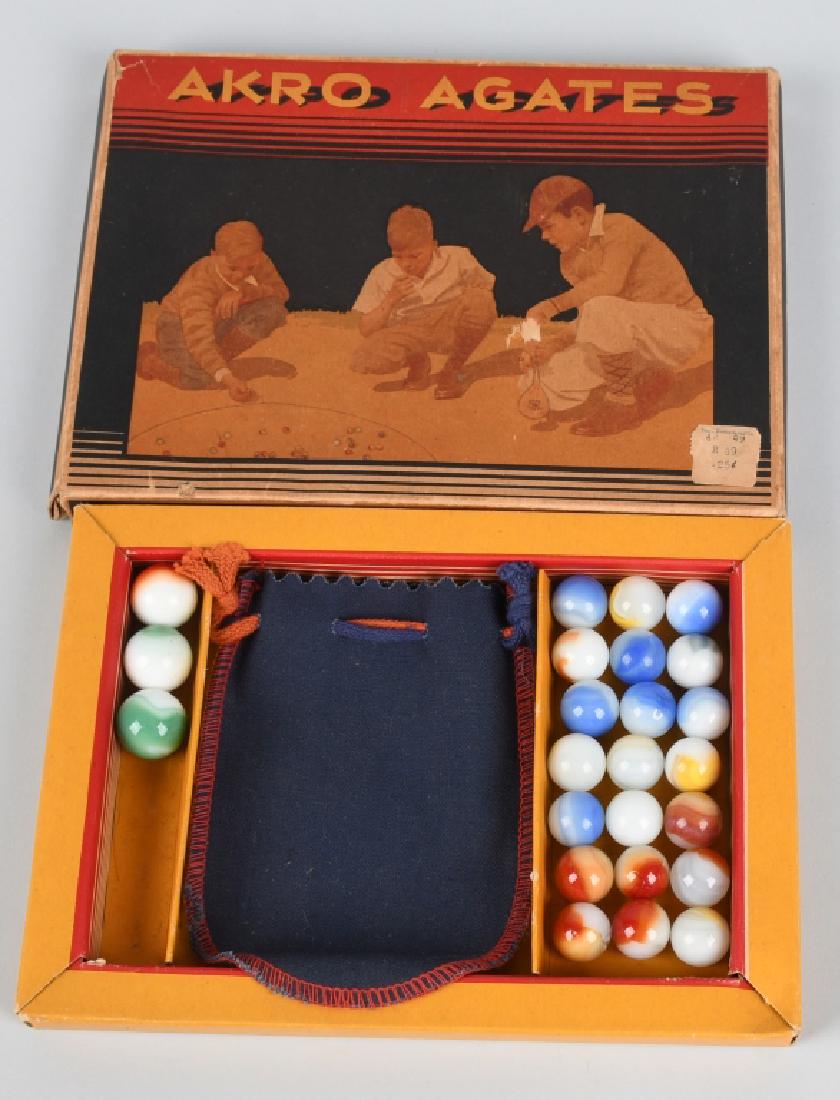 AKRO AGATES No230 BOXED MARBLE SET