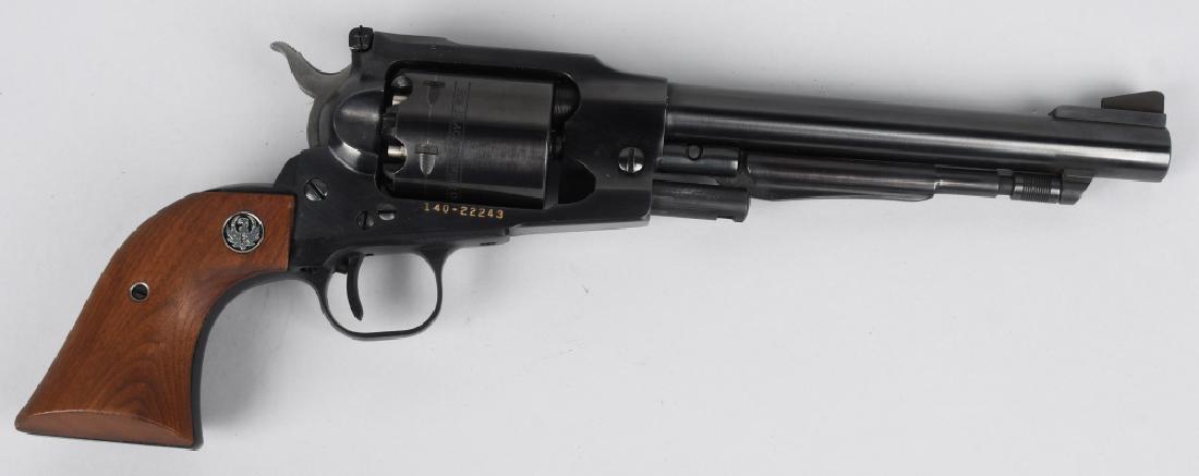 RUGER OLD ARMY BLACK POWDER PISTOL, MADE 1975 .457