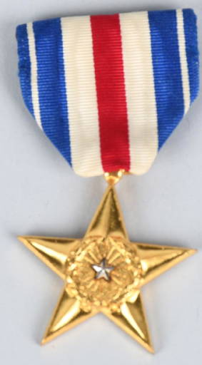 Wwii Us Silver Star Medal, 28th Division Kia