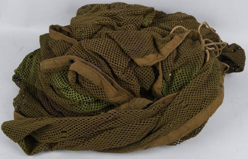 Wwii Us "shrimp Net" Vehicle Camouflage Net