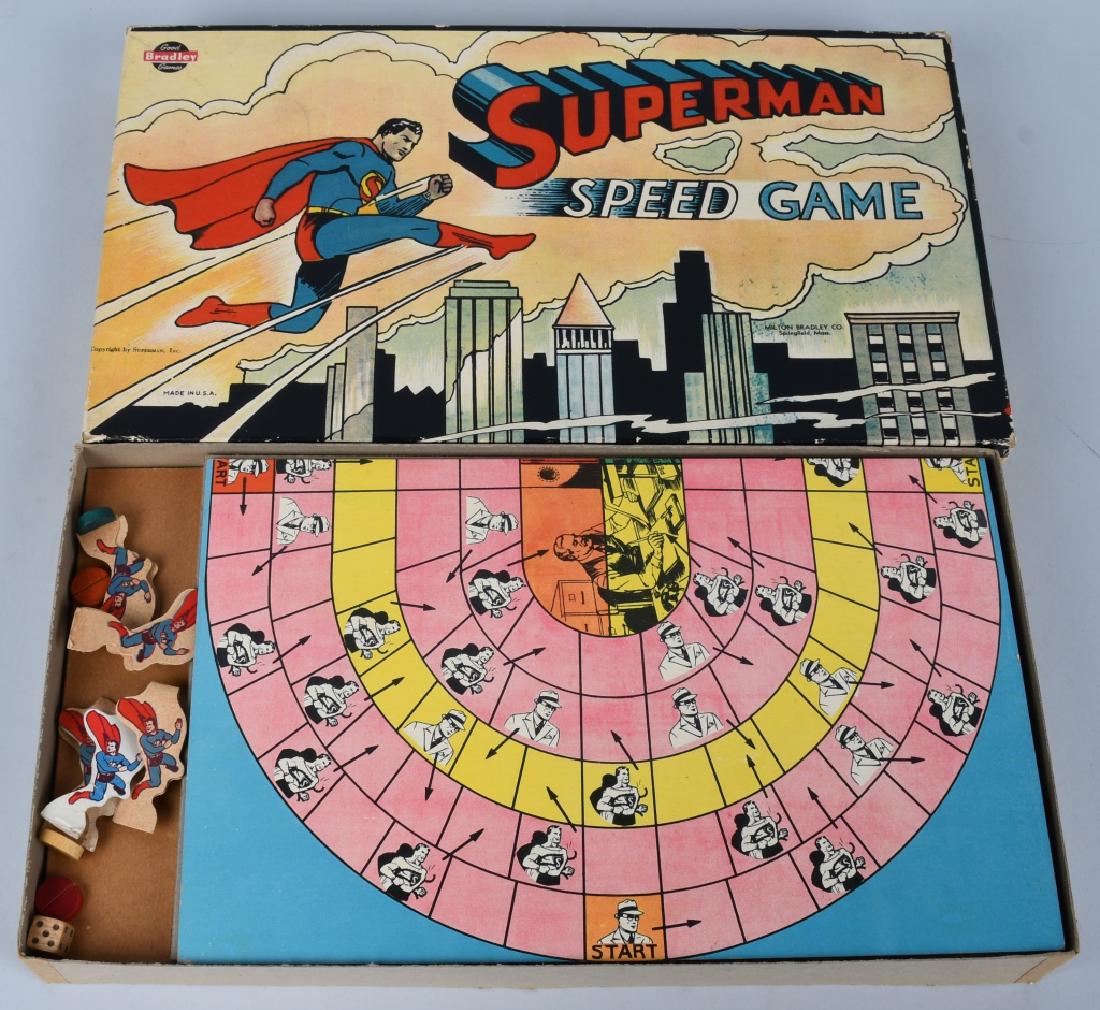 1941 Milton Bradley SUPERMAN SPEED GAME