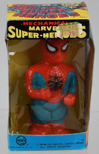 Marx Windup Spiderman W/ Box