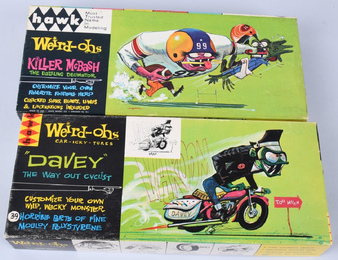 2- WEIRD-OHS MODEL KITS