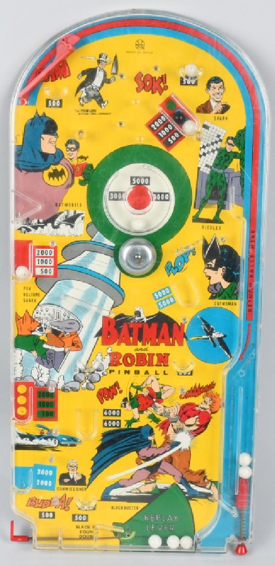 MARX 1966 BATMAN PINBALL GAME - Apr 13, 2019 | Milestone Auctions in OH