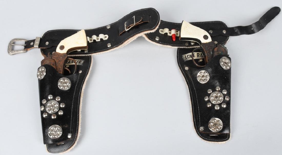 LONE RANGER CAP GUN SET w/ HOLSTER