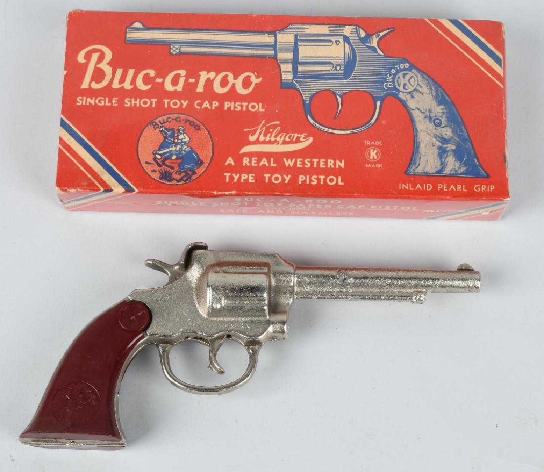 KILGORE BUC-A-ROO CAP GUN w/ BOX